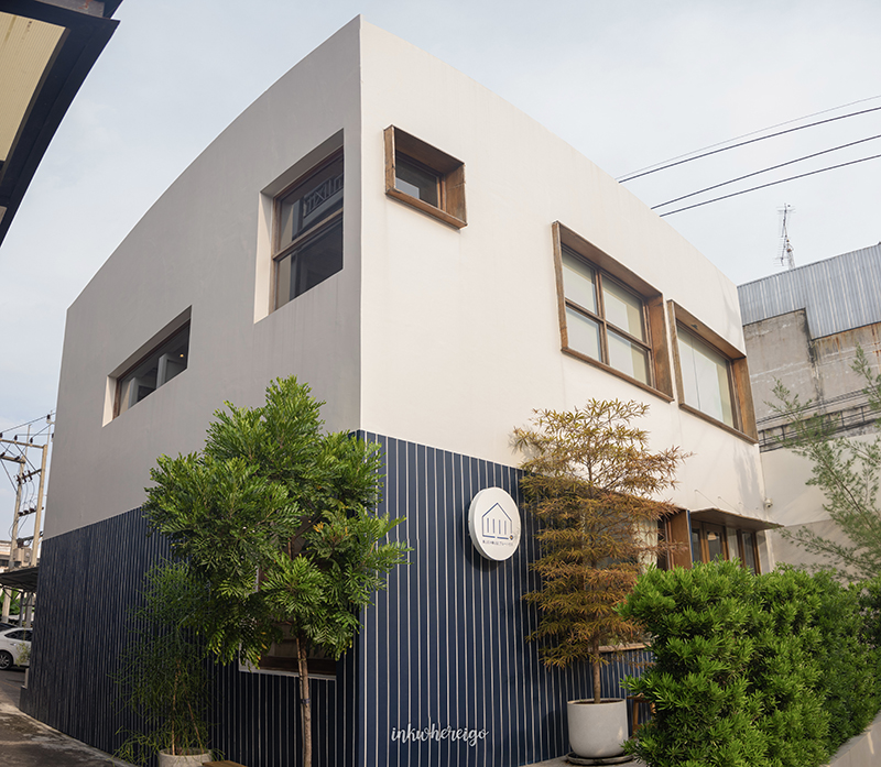 Blue House Cafe จ.ชลบุรี คาเฟ่สไตล์ญี่ปุ่น เอาใจสายมินิมอล
