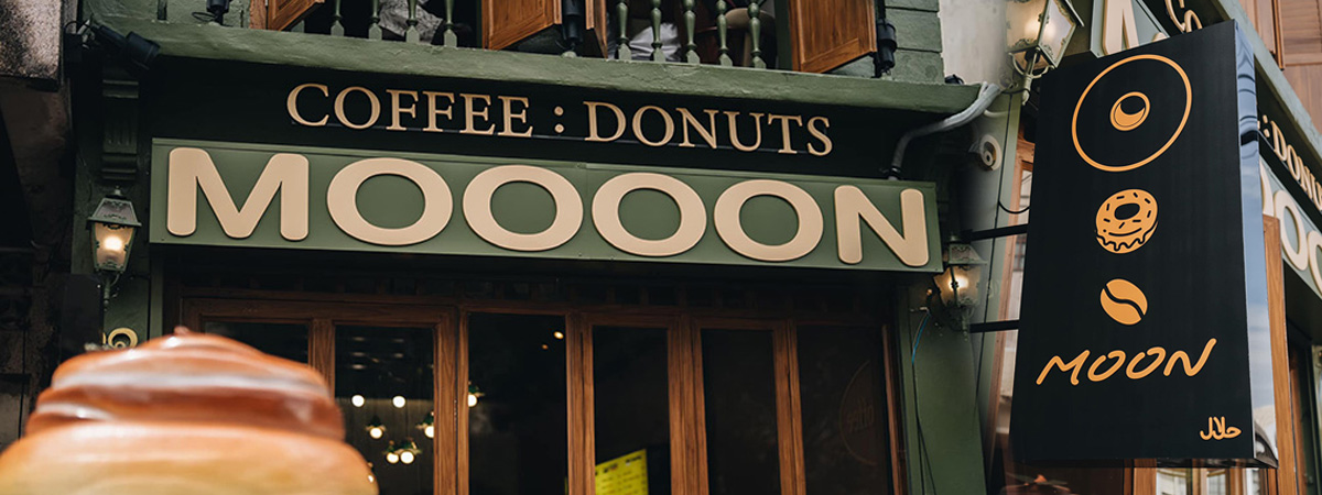 Moon doughnuts & drinks ร้านโดนัทสงขลา