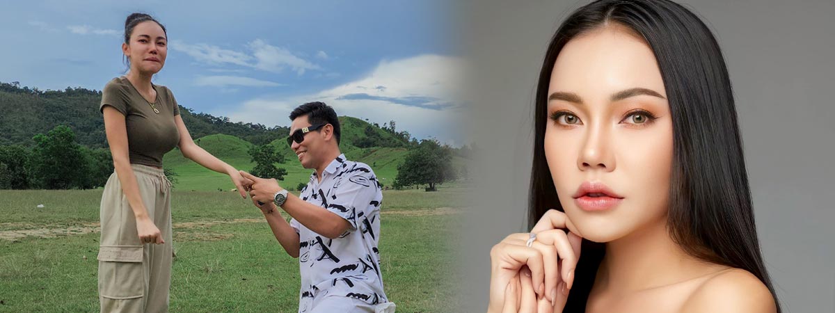 เอ็มมี่ อมลวรรณ เผยโมเมนต์สามีทำเซอร์ไพรส์คุกเข่าขอแต่งงาน