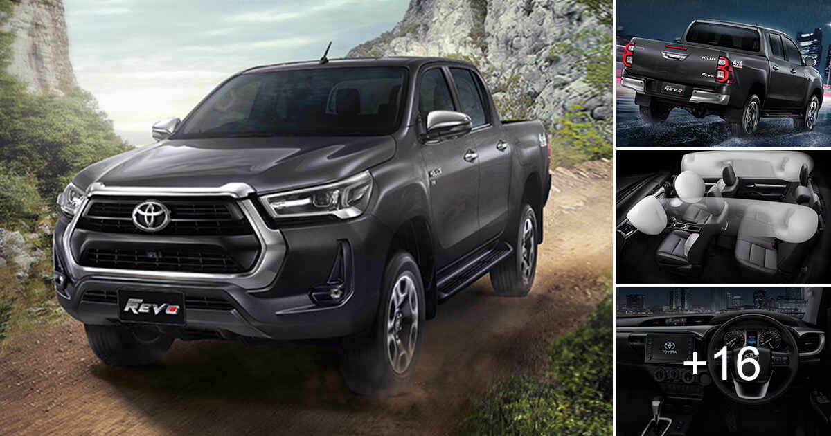 Toyota Hilux Revo Prerunner 4x4 2022 ราคาเริ่ม 740,000 บาท รถกระบะยกสูง ...